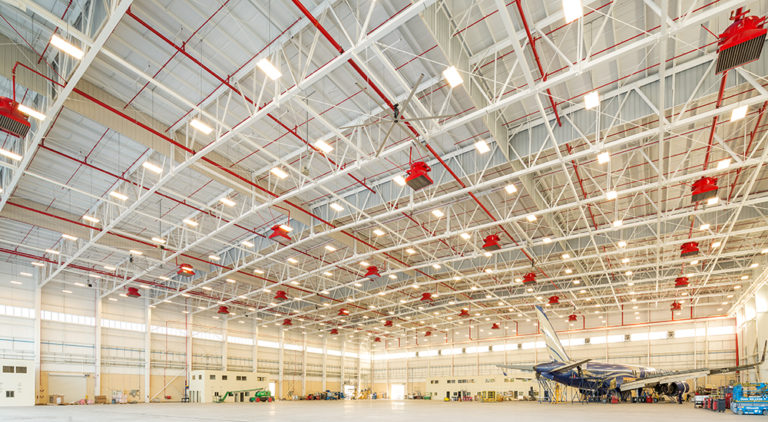 Flightstar Custom TrussFrame Hangar | Nucor Building Systems