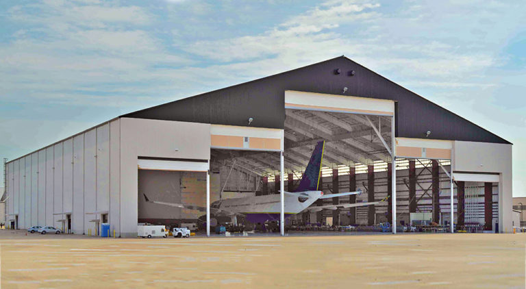 Industrial Airport Hangar Building | Nucor Building Systems