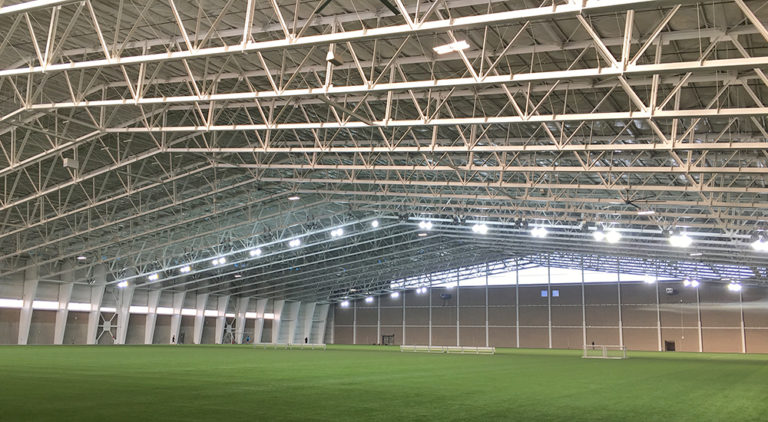 Indoor Sports & Soccer Training Facility | Nucor Building Systems