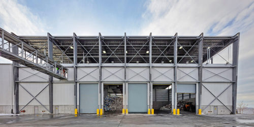 Custom Steel Building for Sims Metal Management | Nucor Building Systems