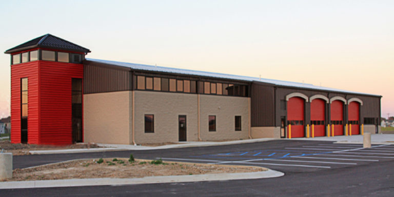 Indiana Fire Station Metal Building | Nucor Building Systems