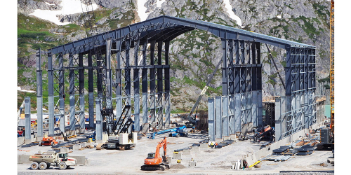 Brucejack Gold Mine Steel Building | Nucor Building Systems