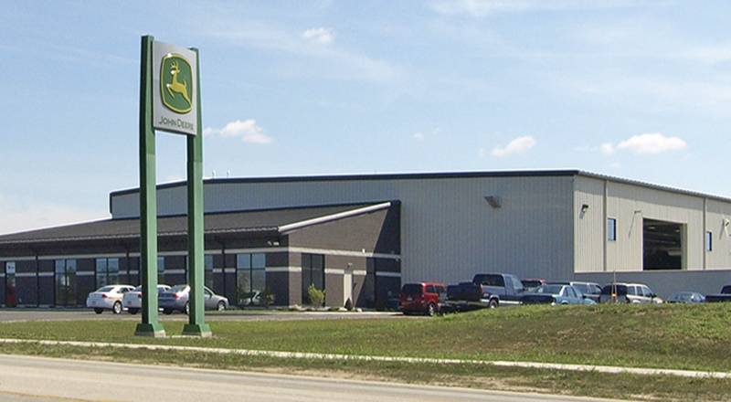 Koenig Equipment Dealership-Maintenance Building | Nucor Building Systems