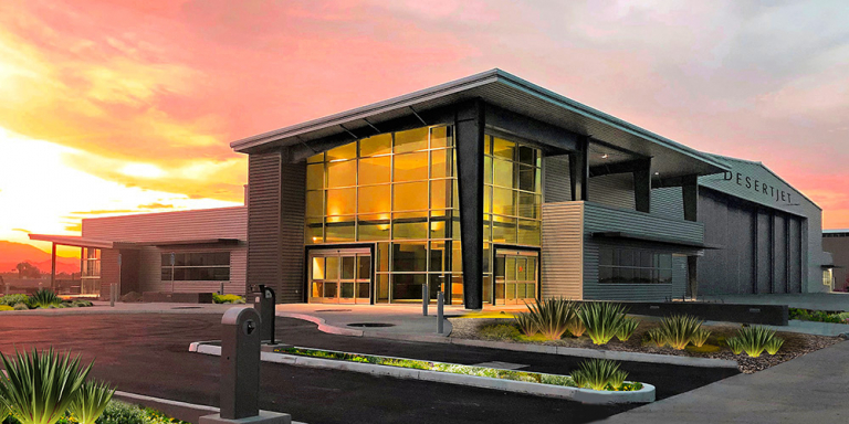 Desert Jet FBO Hangar | Nucor Building Systems