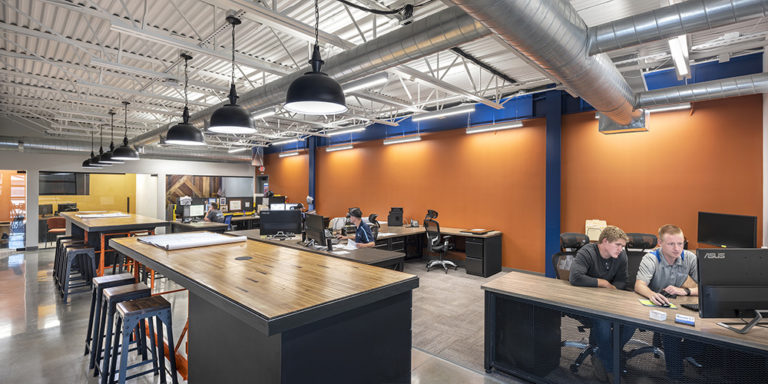 Sunco Construction Office & Warehouse Building | Nucor Building Systems