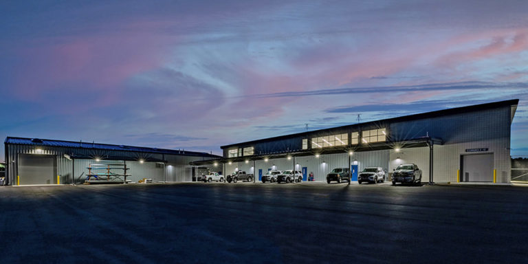 Hollister Police Maintenance Building | Nucor Building Systems