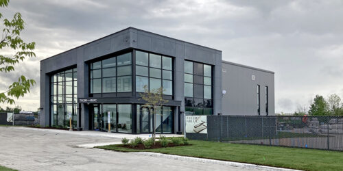 Techo Bloc Warehouse & Showroom | Commercial Metal Building | Nucor ...