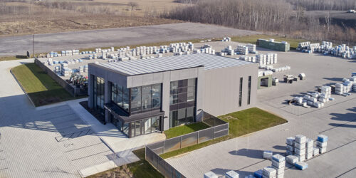 Techo Bloc Warehouse & Showroom | Commercial Metal Building | Nucor ...