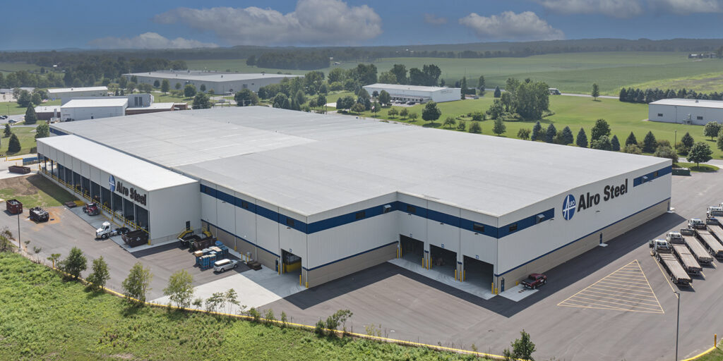 Alro Steel Niles | Steel Service Building Warehouse Expansion | Nucor ...