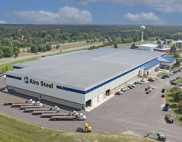 Alro Steel Niles | Steel Service Building Warehouse Expansion | Nucor ...