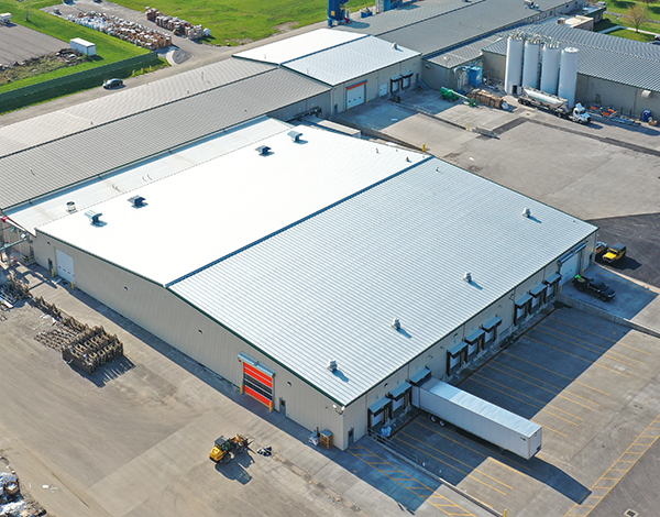 Return Polymers Warehouse Expansion | Nucor Building Systems